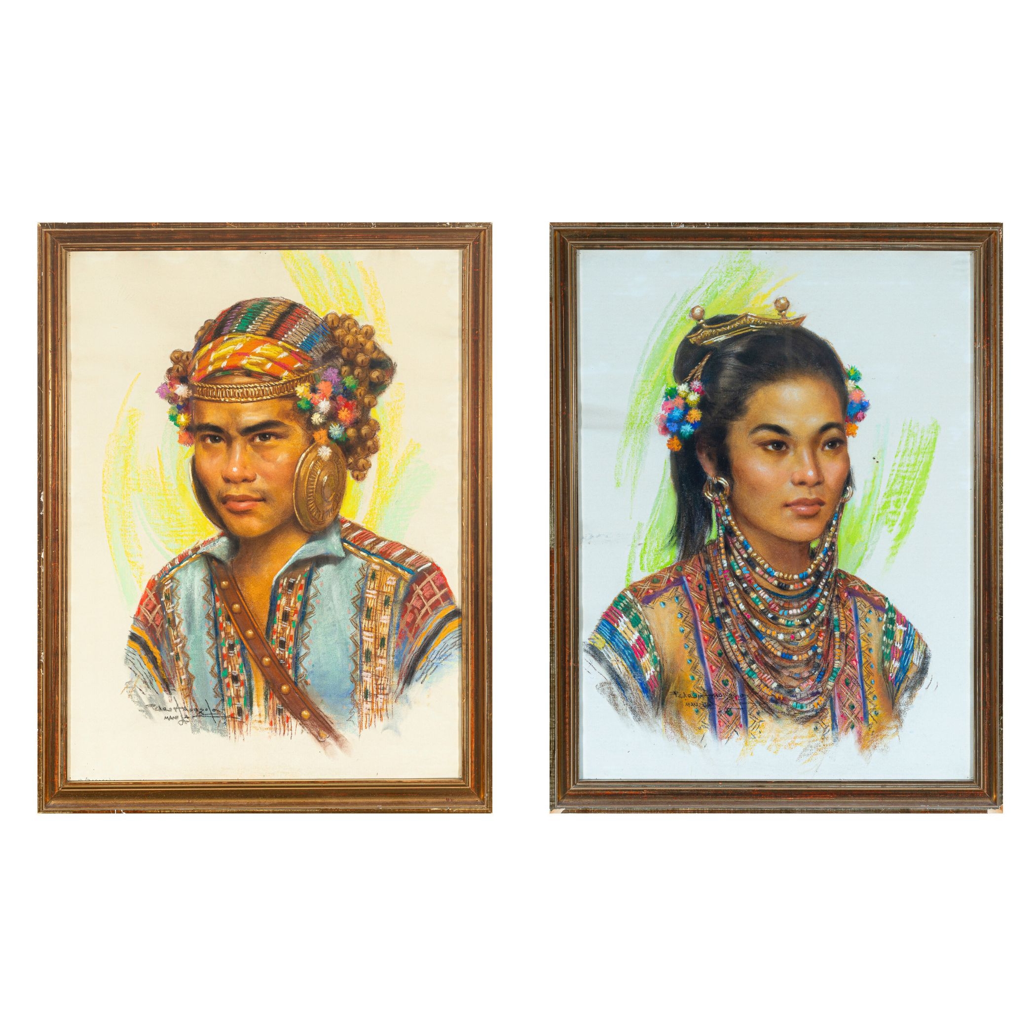 Pedro Amorsolo | Jóvenes Bagobo | MutualArt