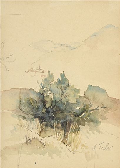 Anna Ticho | Jerusalem Landscape | MutualArt