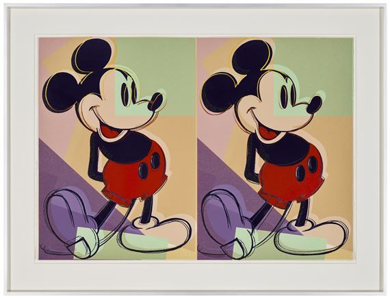 Andy Warhol | Double Mickey Mouse (1981) | MutualArt
