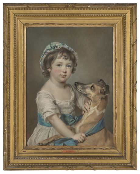 Francis Cotes | Portrait of Lady Frances Lascelles (1750-1817), as a ...