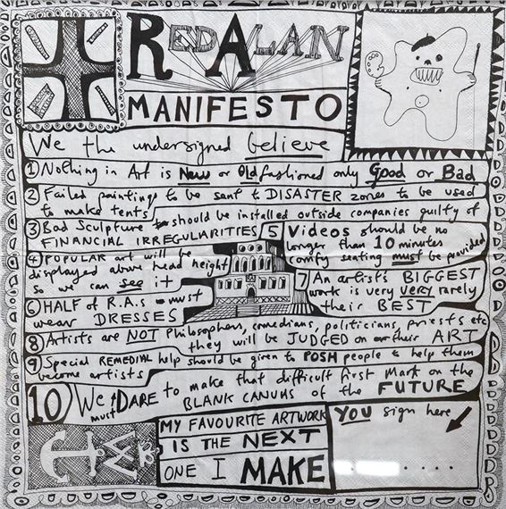 Grayson Perry | ‘Red Alan Manifesto’ | MutualArt