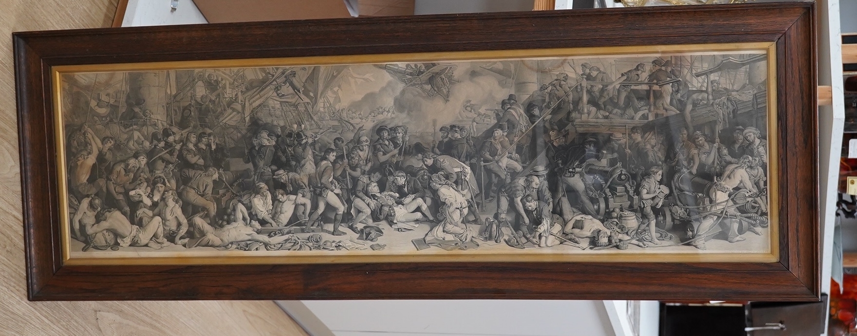 Daniel Maclise | The Death of Nelson at the Battle of Trafalgar (1876 ...