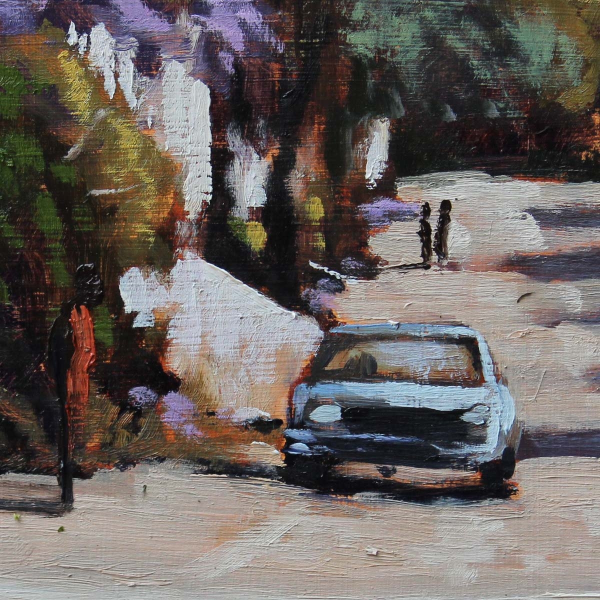 Stan Polson | Street Scene (1971) | MutualArt