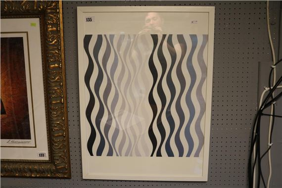 Bridget Riley | Current (1964) | MutualArt