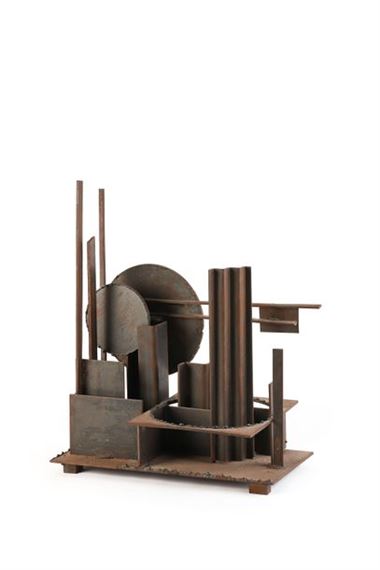 Marcel Ramond | Geometric sculpture known as the modern city Proof in ...