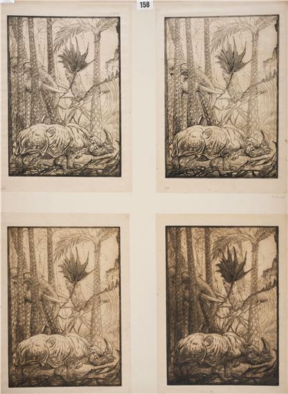 Edward Julius Detmold | Twelve prints of animals | MutualArt