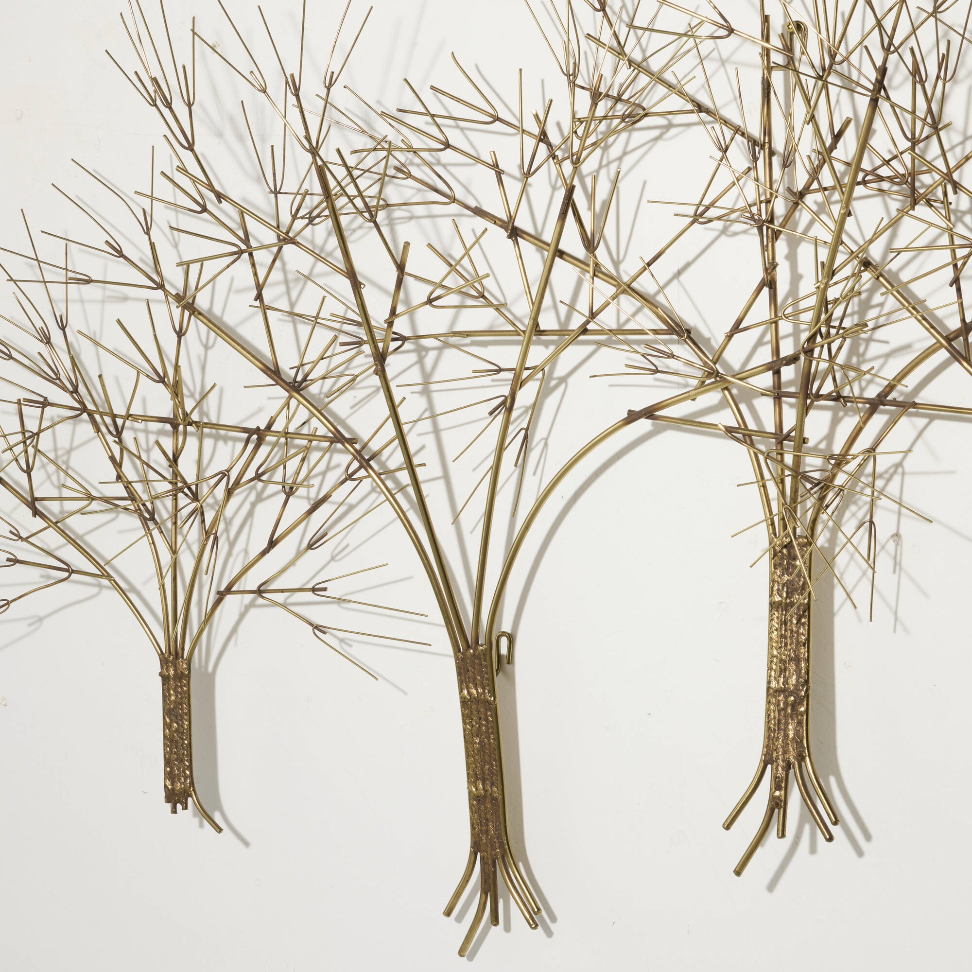 Curtis Jeré | Trees wall sculpture (Circa 1975) | MutualArt