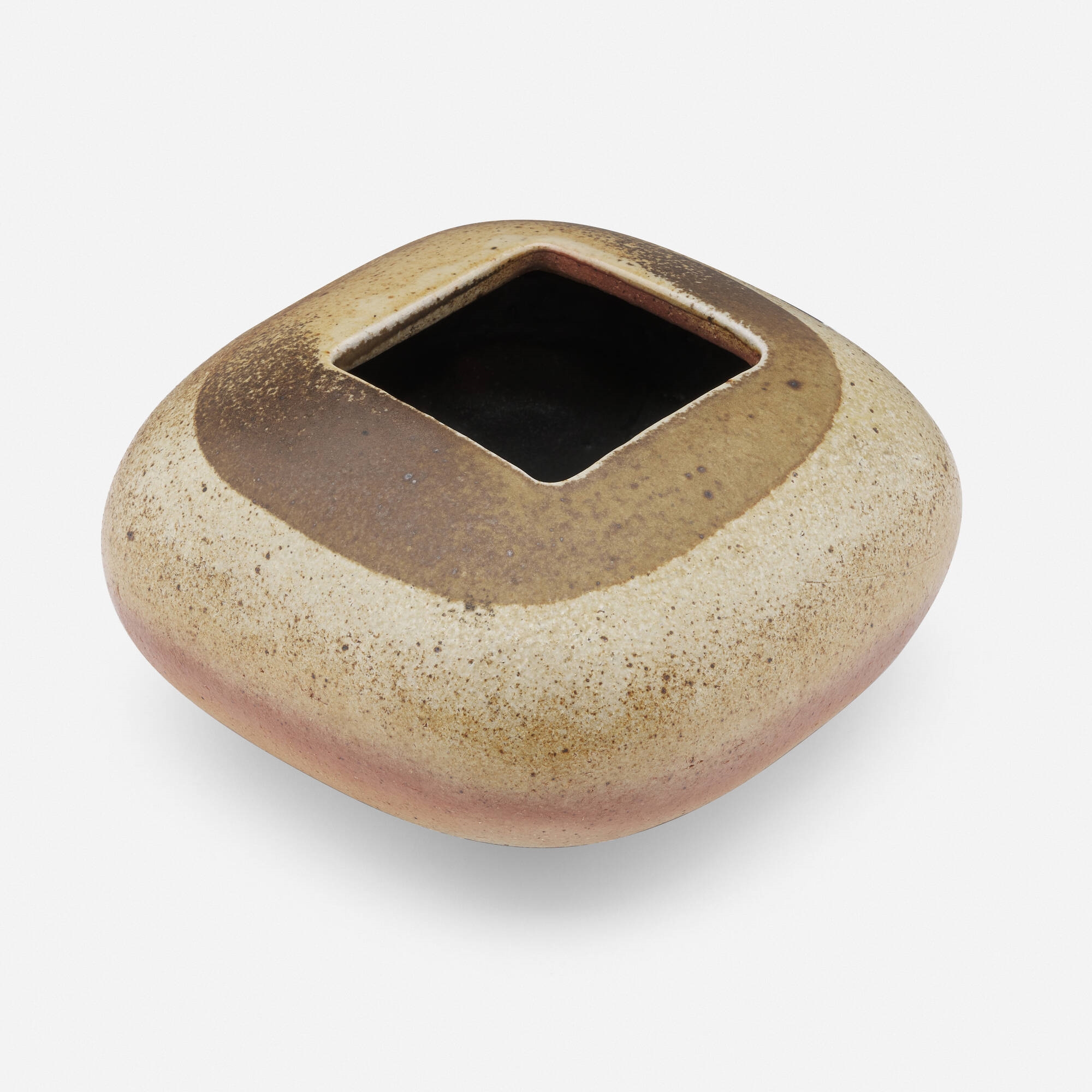 David Shaner | Pillow Pot (Circa 1990) | MutualArt