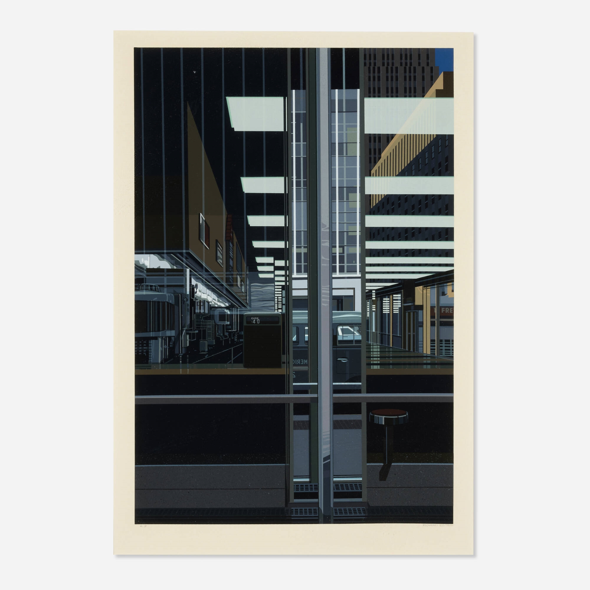 Richard Estes | URBAN LANDSCAPES III | MutualArt