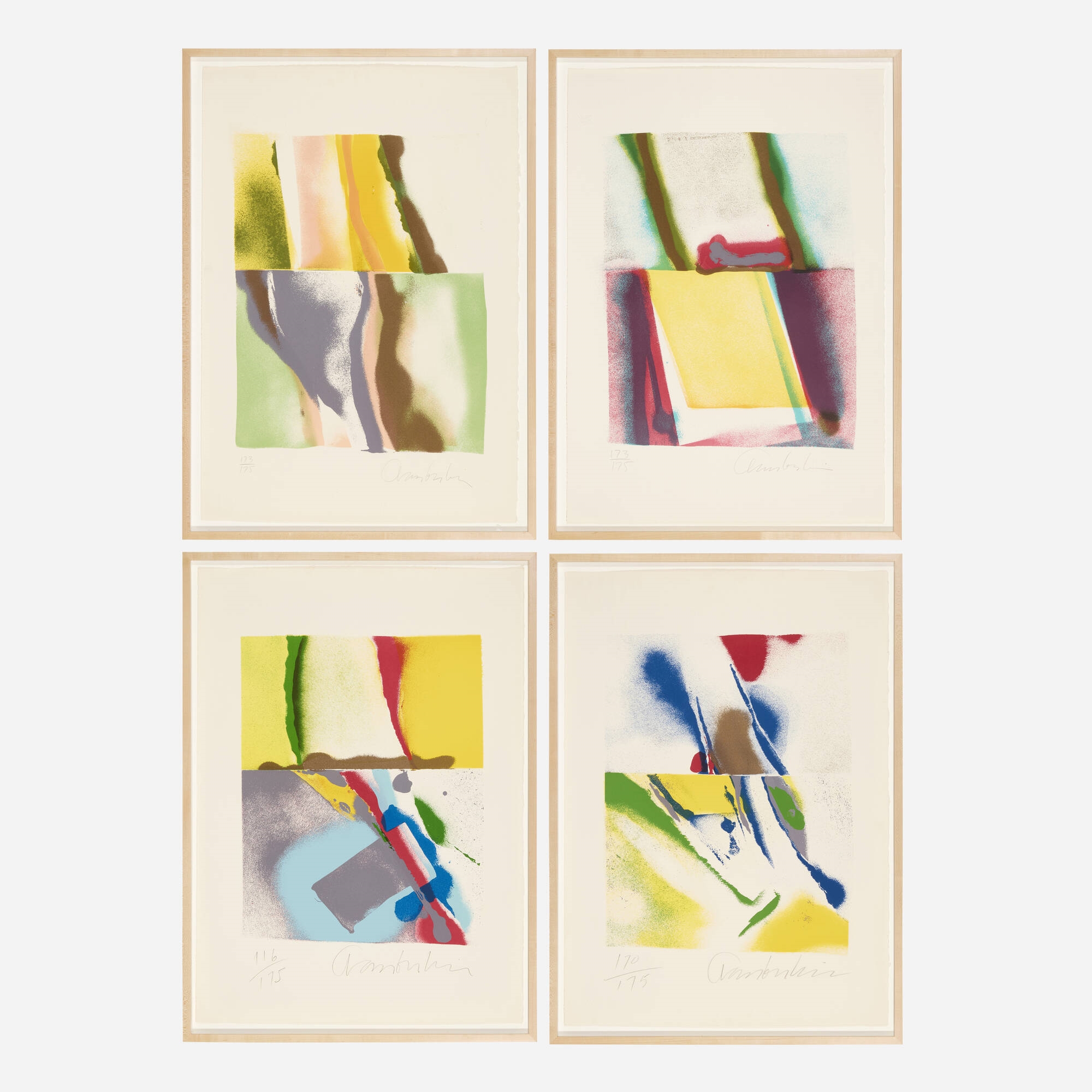 John Chamberlain | Four works from the Flashback portfolio (1979 ...