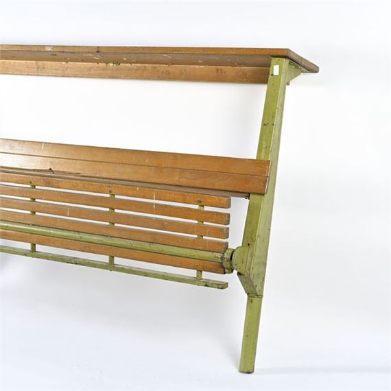 Jean Prouvé | Large amphitheater bench | MutualArt