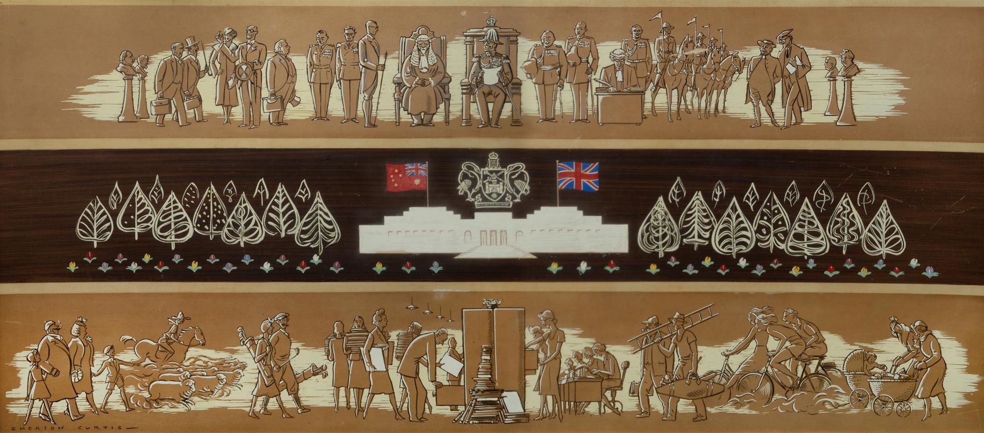 Robert Emerson Curtis | The Canberra Story (1937) | MutualArt