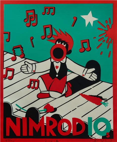 Martin Sharp | Nimrod 10s (1982) | MutualArt