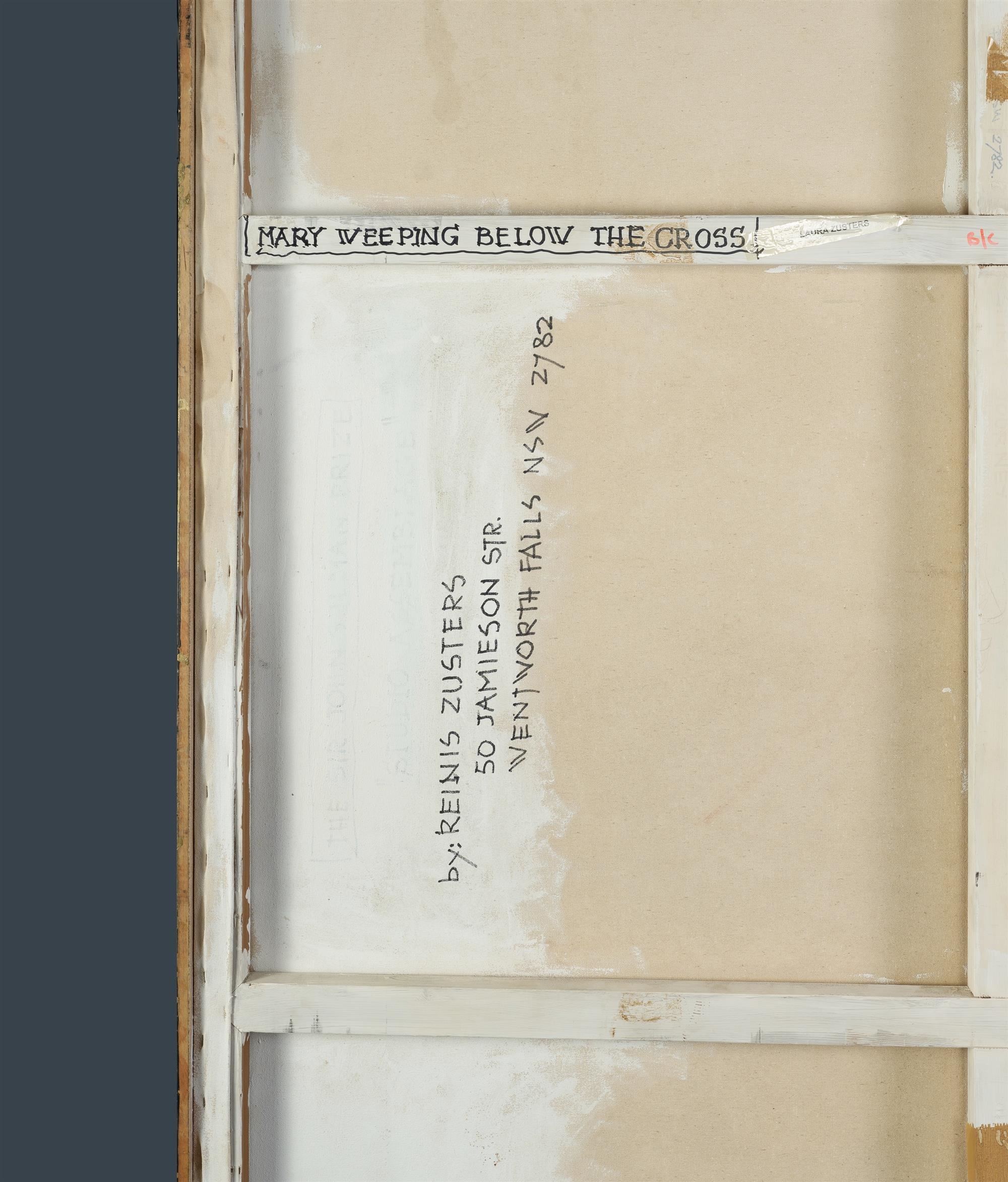 Reinus Zusters | Mary Weeping Below the Cross (Circa 1990s) | MutualArt