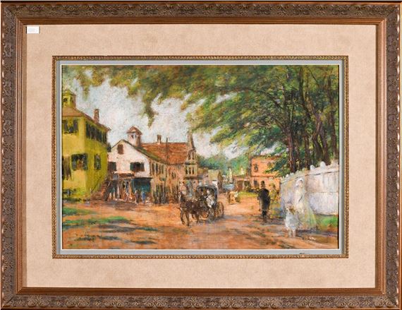 Louis Doyle Norton | STREET SCENE. (1927) | MutualArt