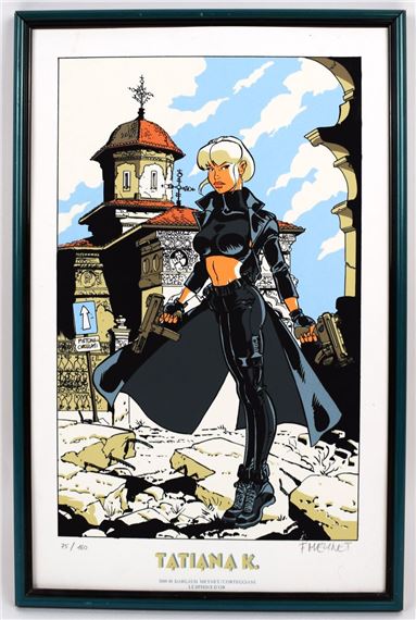 Félix Meynet | MEYNET. Serigraph Tatiana K (2000) | MutualArt