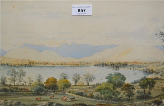 William Taylor Longmire | Lake Windemere from Low Moor | MutualArt