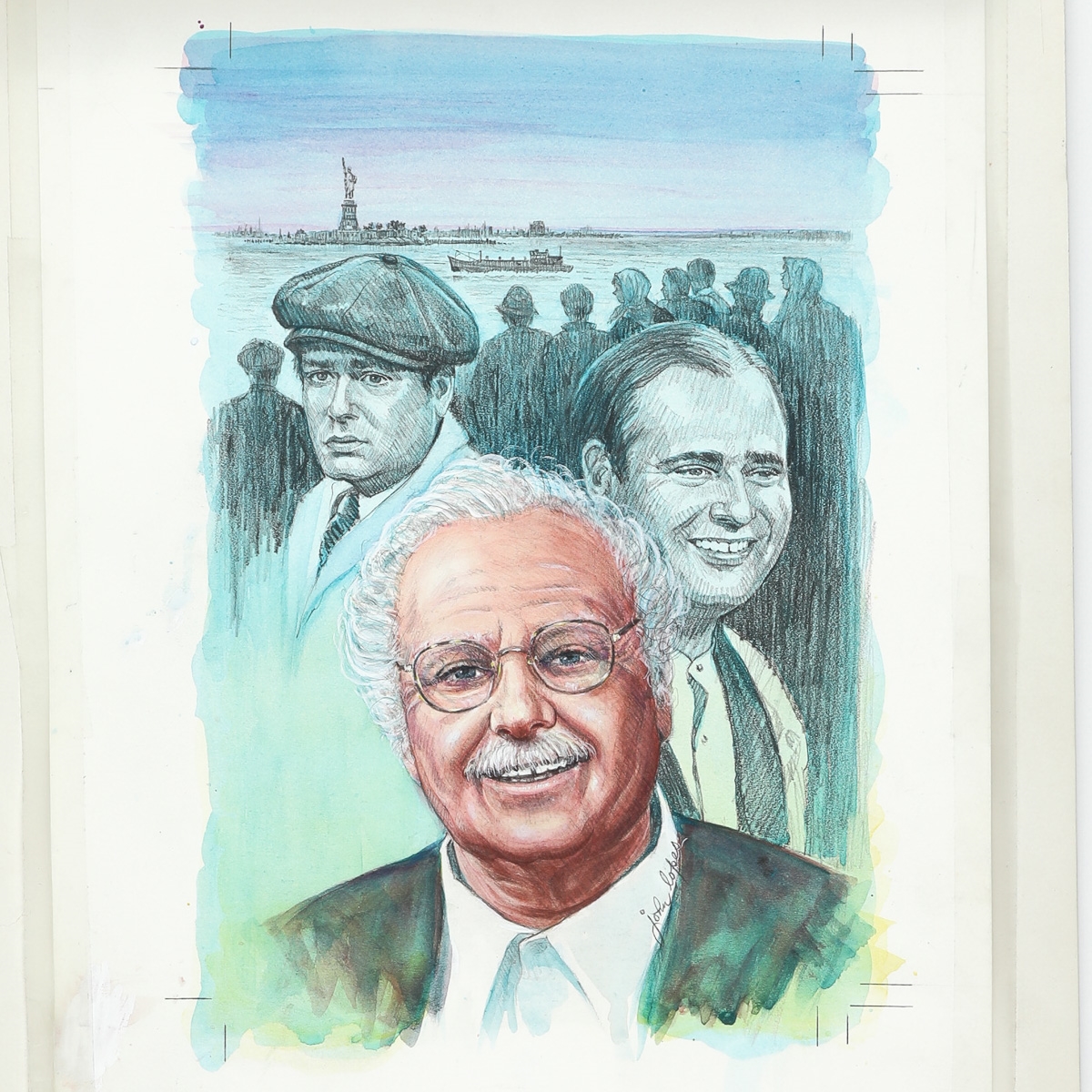 John Lopes | 1978 “Rob Reiner” Original Drawing (1978) | MutualArt