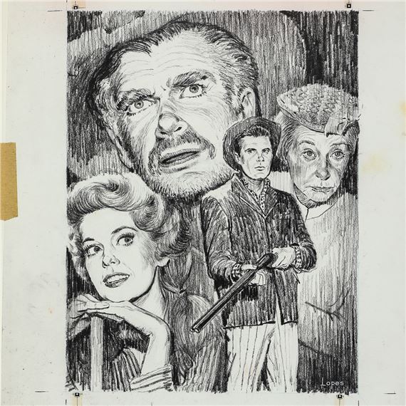 John Lopes | 1962 “The Beverly Hillbillies” Original Drawing (1962 ...