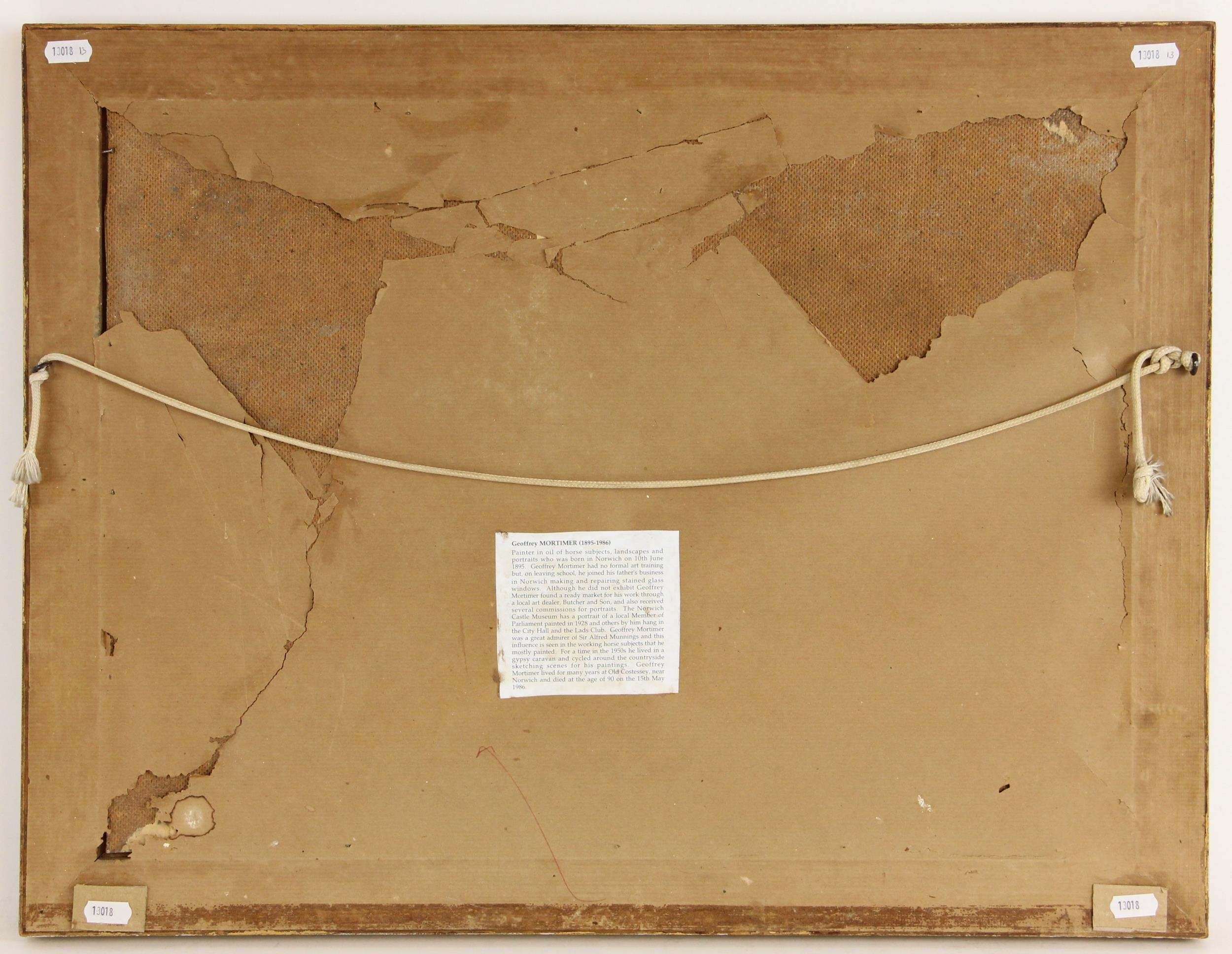 Geoffrey Mortimer | Herding sheep on a country lane, | MutualArt