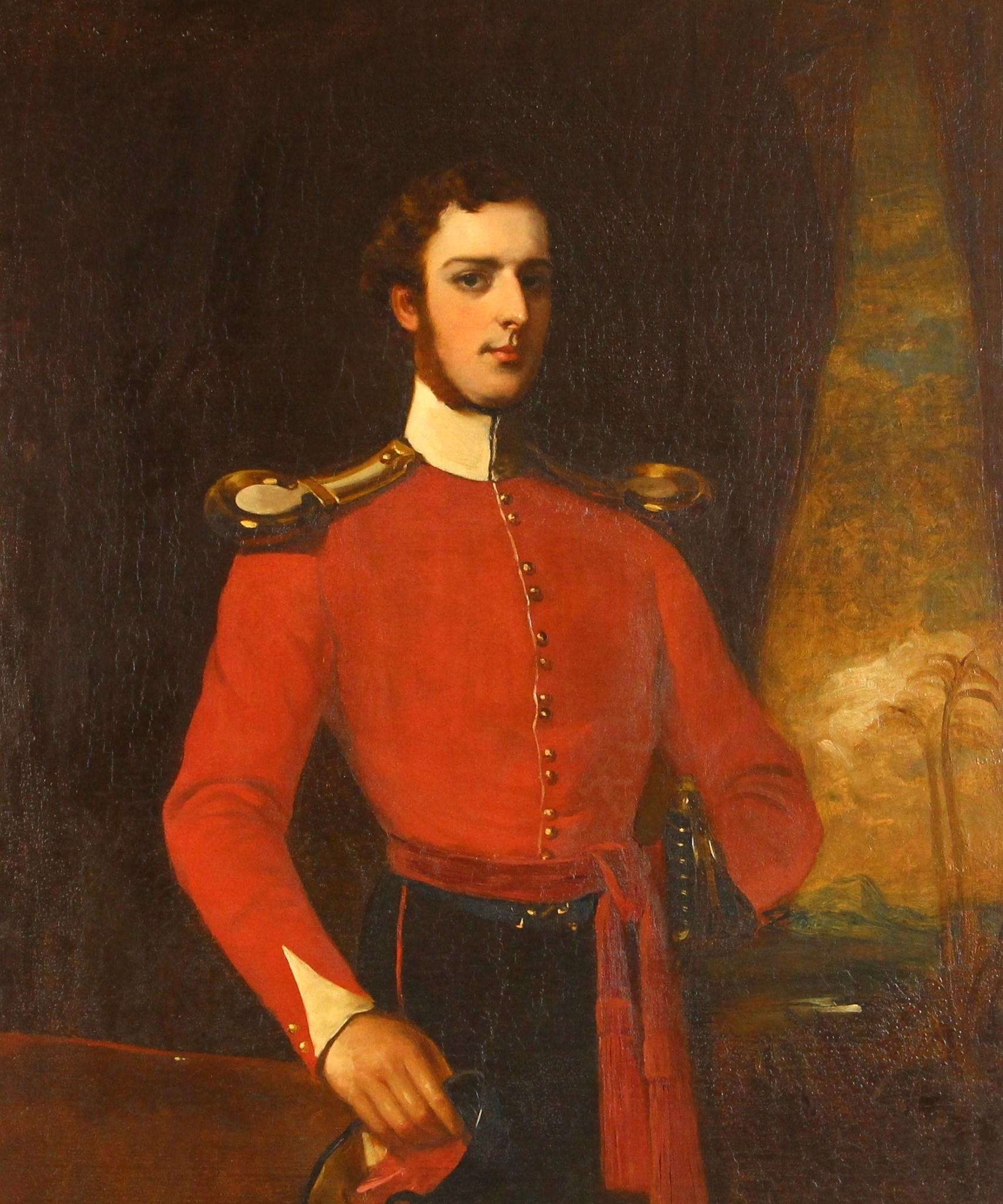 William Salter | A three quarter length portrait of Henry Nicholetts ...