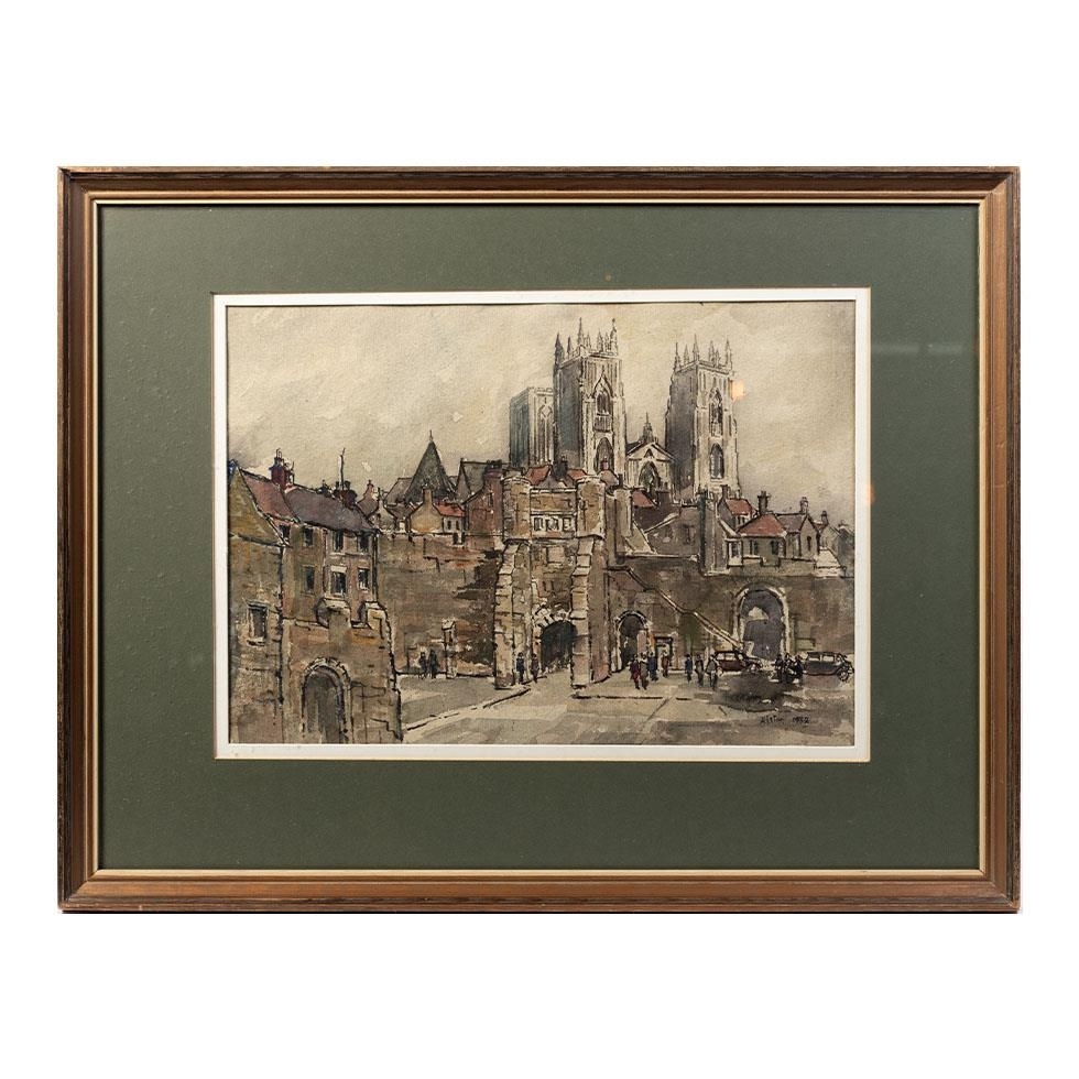 Alston E. F. Emery | Wells Cathedral (1974) | MutualArt