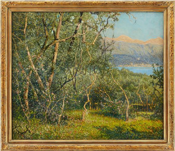 Anshelm Schultzberg | Sommarlandskap (1921) | MutualArt