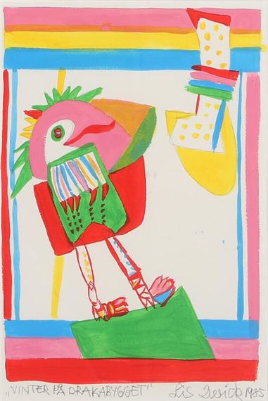 Lis Zwick | Vinter på Drakabygget (1985) | MutualArt