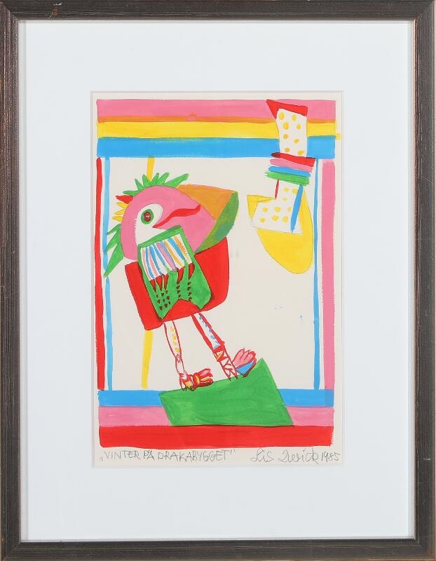 Lis Zwick | Vinter på Drakabygget (1985) | MutualArt