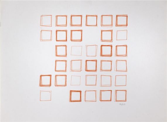 Vera Molnar | Vera MOLNÁR (1924-2023) Quadrilaterals (1985) | MutualArt
