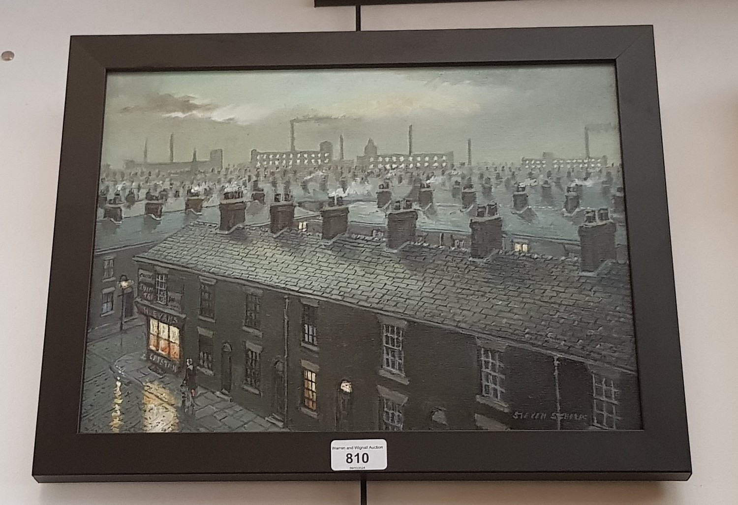 Steven Scholes | The Corner Shop - Manchester 1962 (1962) | MutualArt