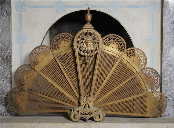 French School, 19th Century | A brass spark arrester in the shape of a ...