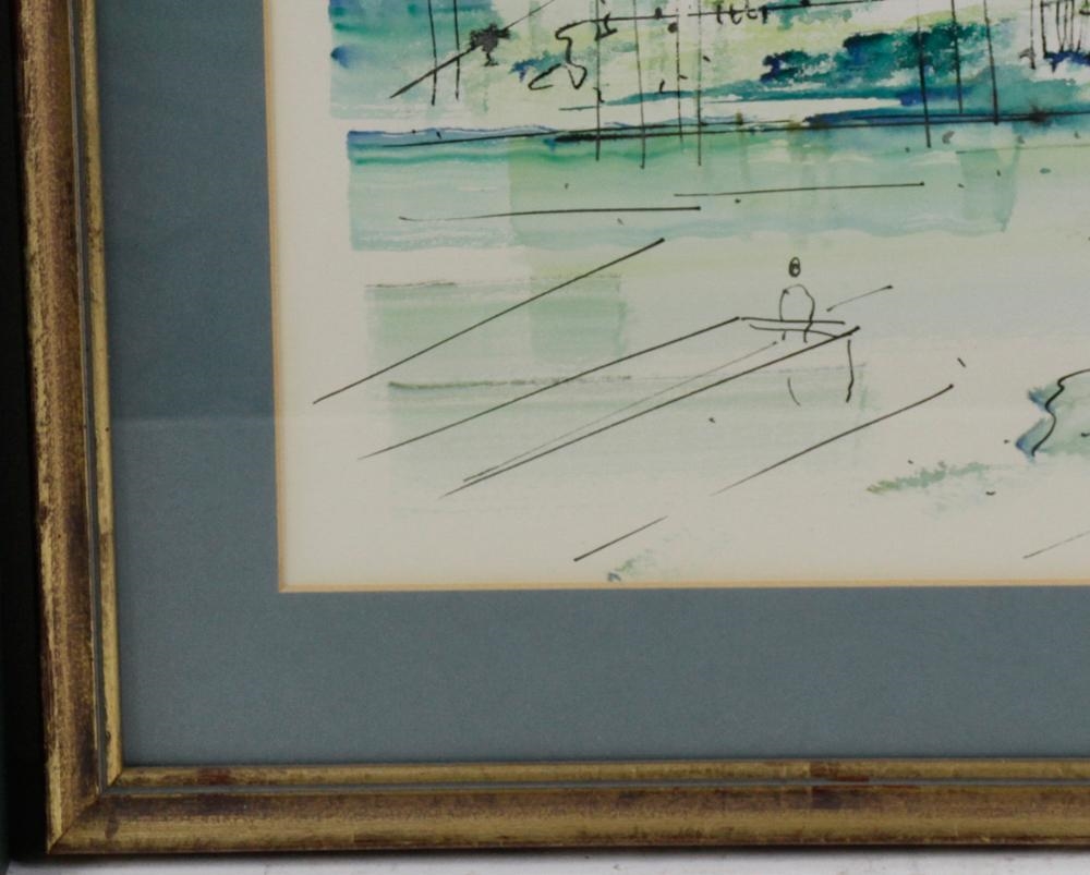 Alfred Birdsey | Two Bermuda Harbor Scenes (1912) | MutualArt