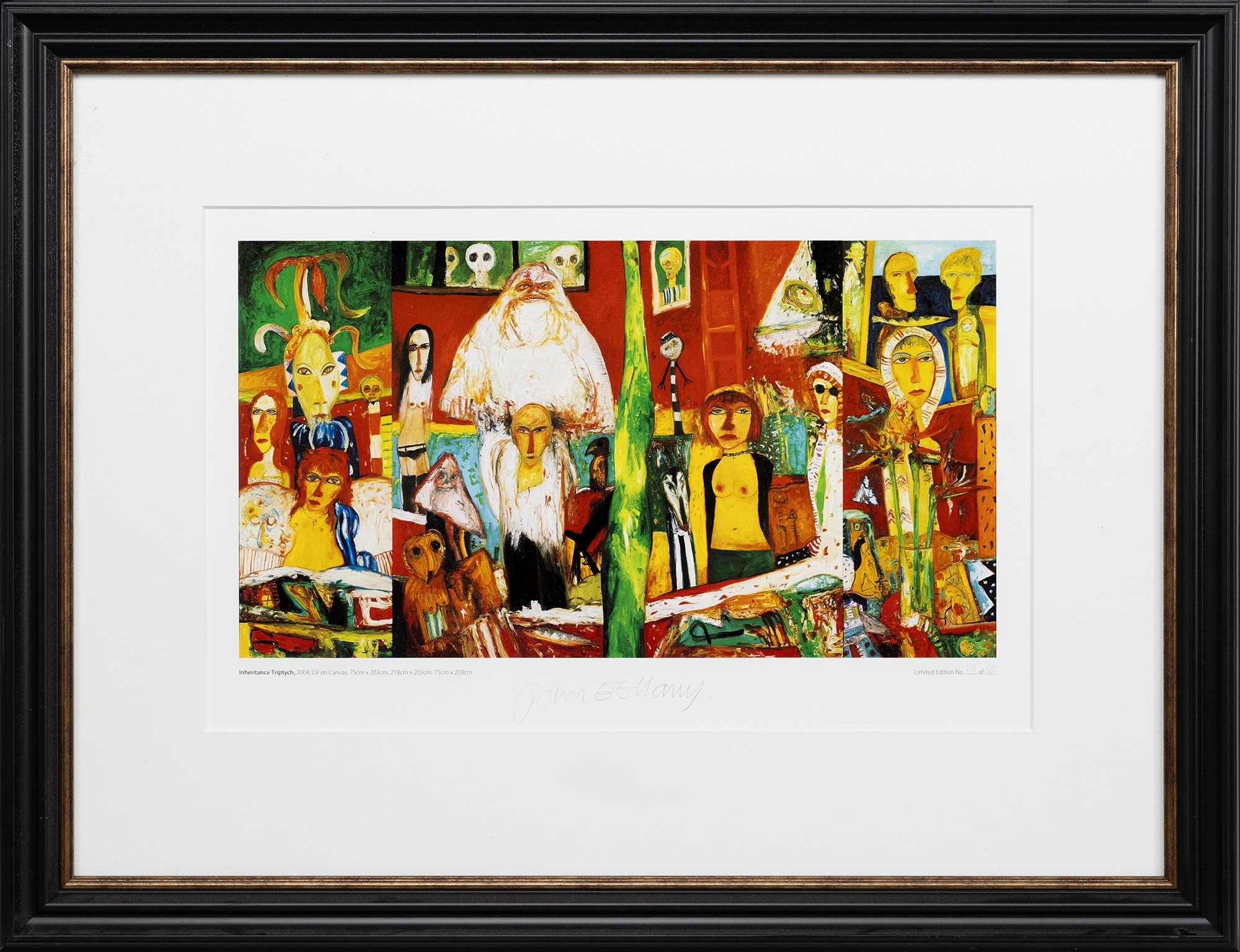 John Bellany | INHERITANCE TRIPTYCH | MutualArt