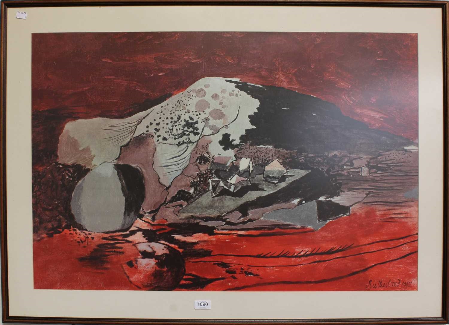 Graham Sutherland | Red Landscape | MutualArt