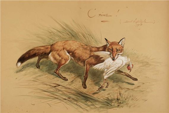 Basil Nightingale | Crime & Retribution (1913) | MutualArt