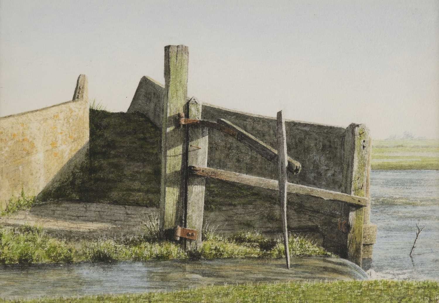 Edward Dowden | Pack-Horse Bridge at Whaddon (1985) | MutualArt
