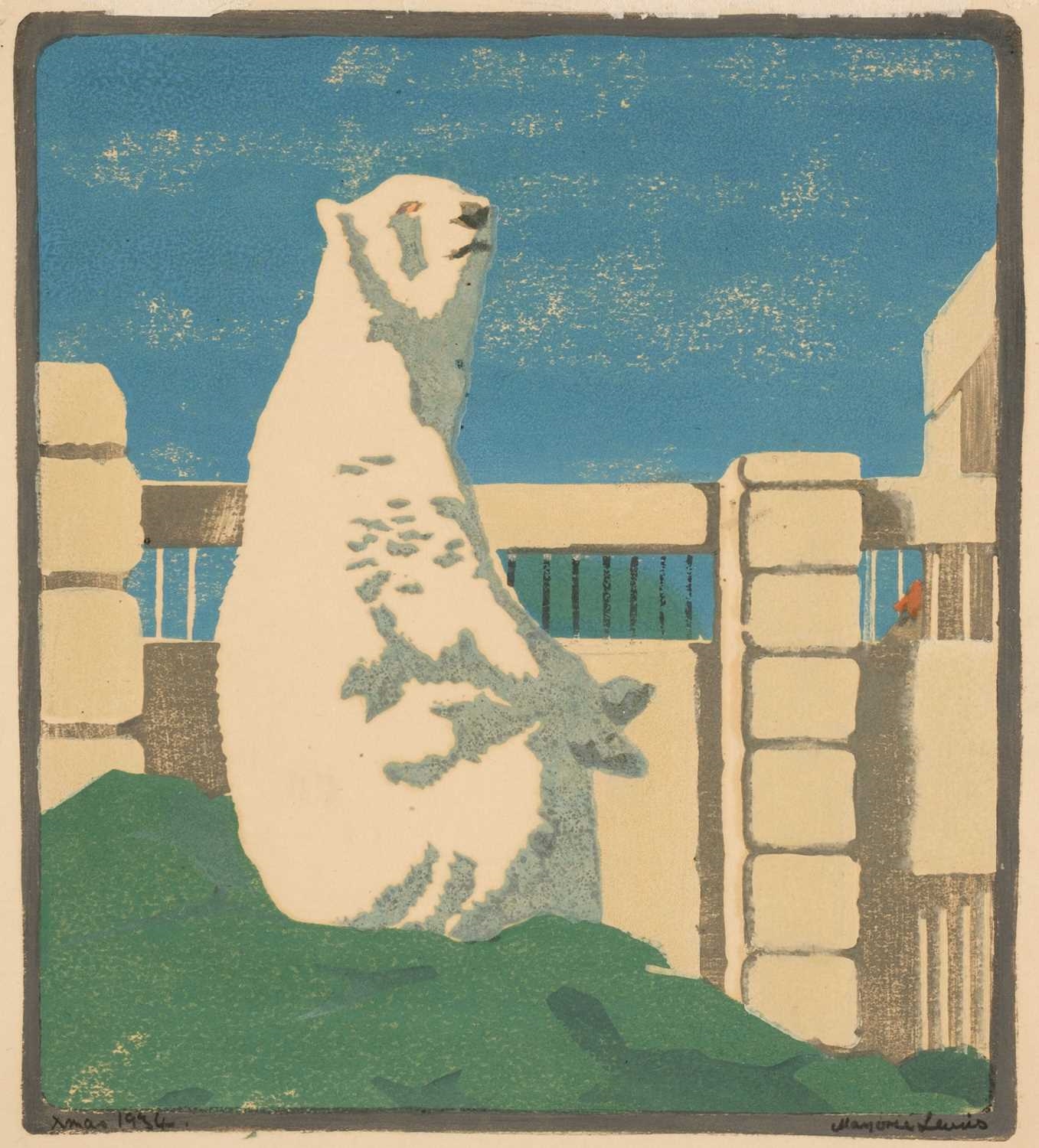Lewis | Polar Bear at Mappin Terraces (1934) | MutualArt