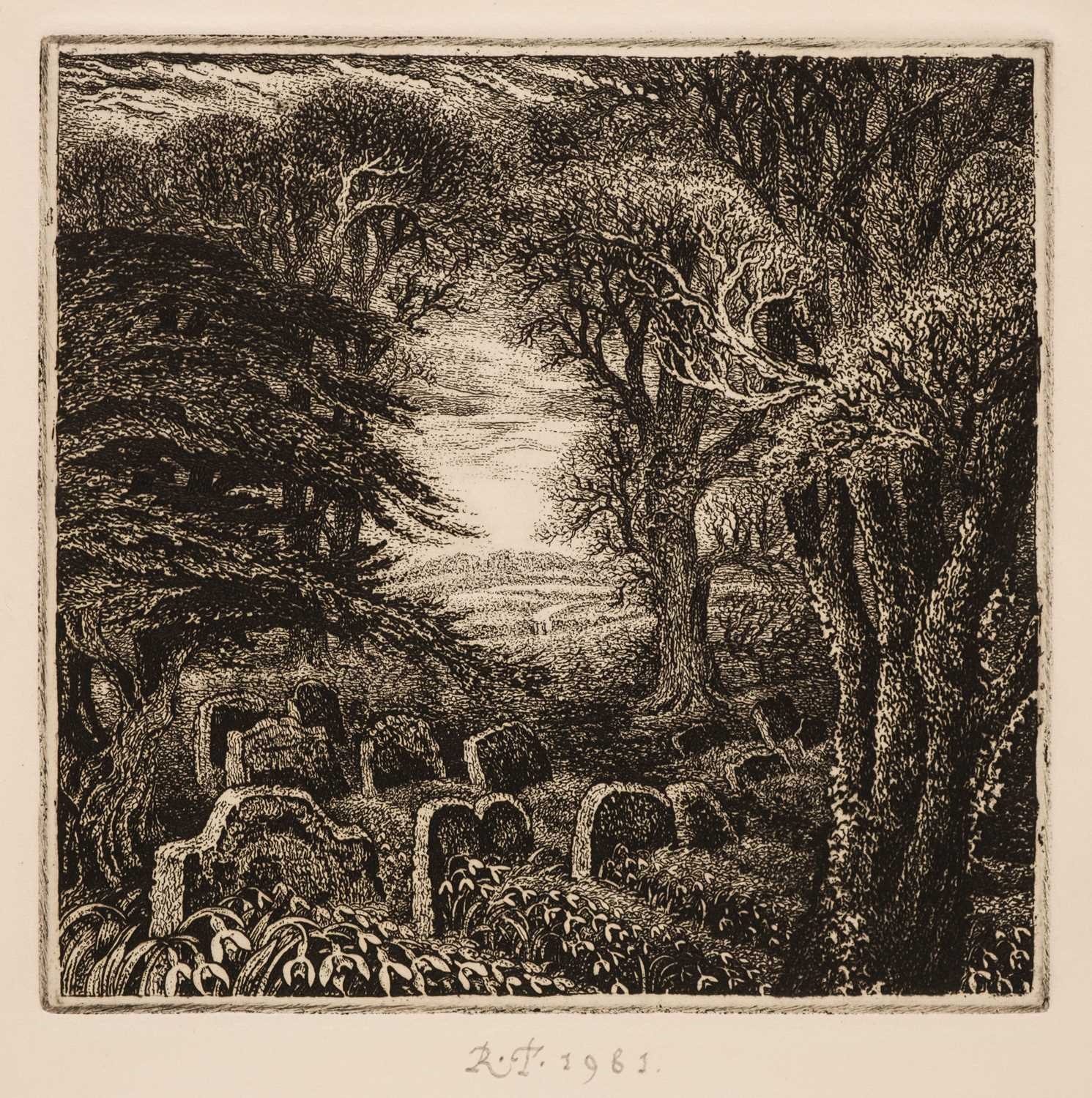 Robin Tanner | Illustration for Thomas Gray's Elegy (1981) | MutualArt