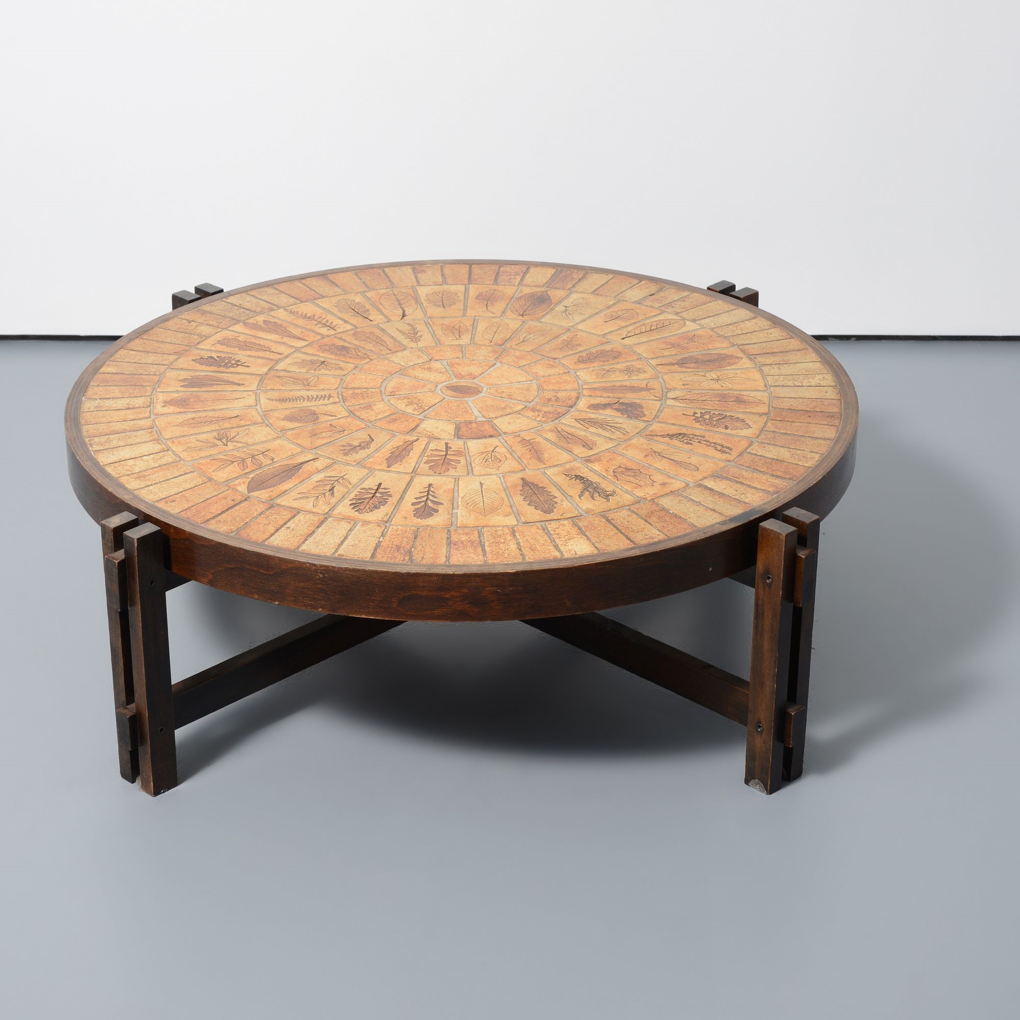 Roger Capron | Roger Capron Tile Top Table | MutualArt
