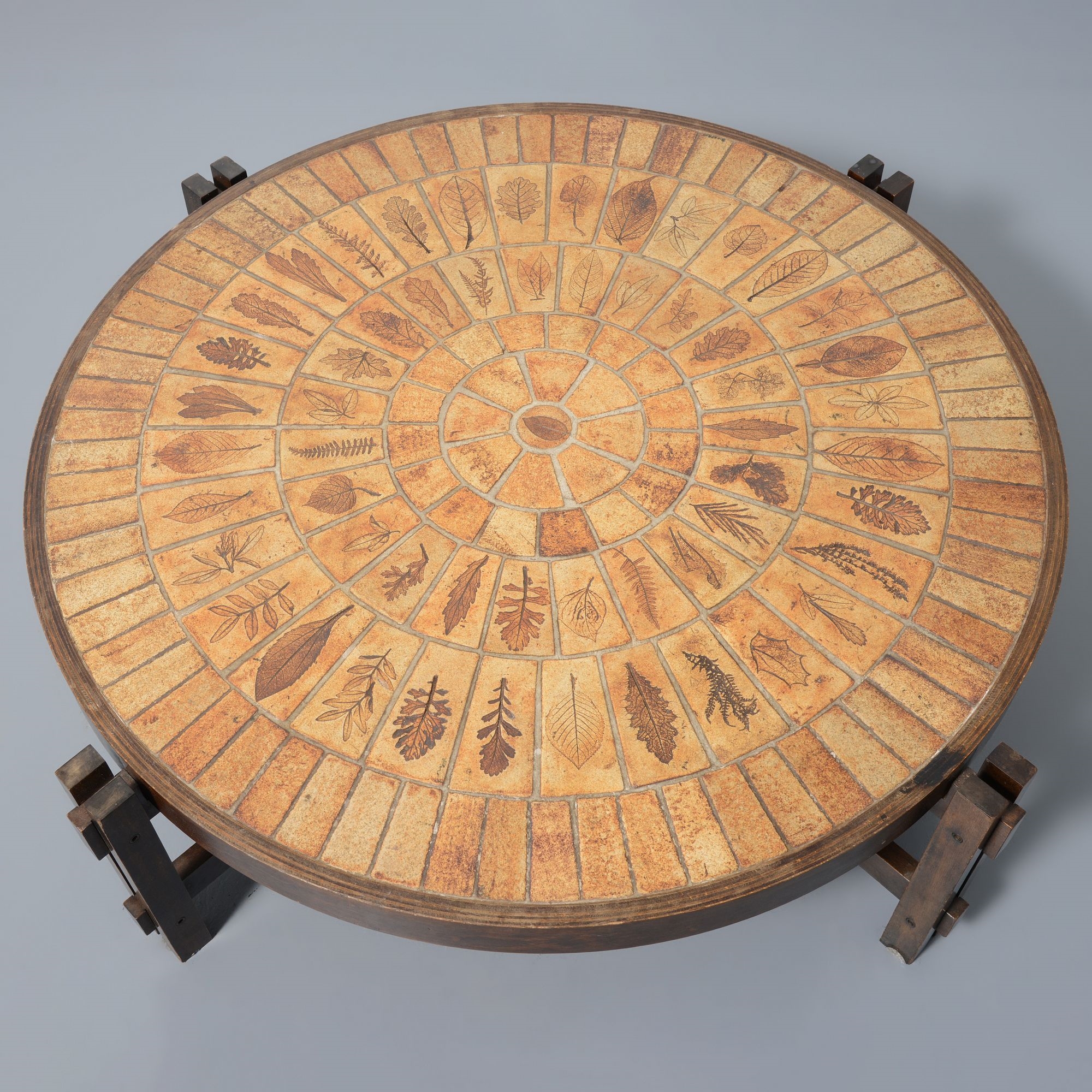 Roger Capron | Roger Capron Tile Top Table | MutualArt