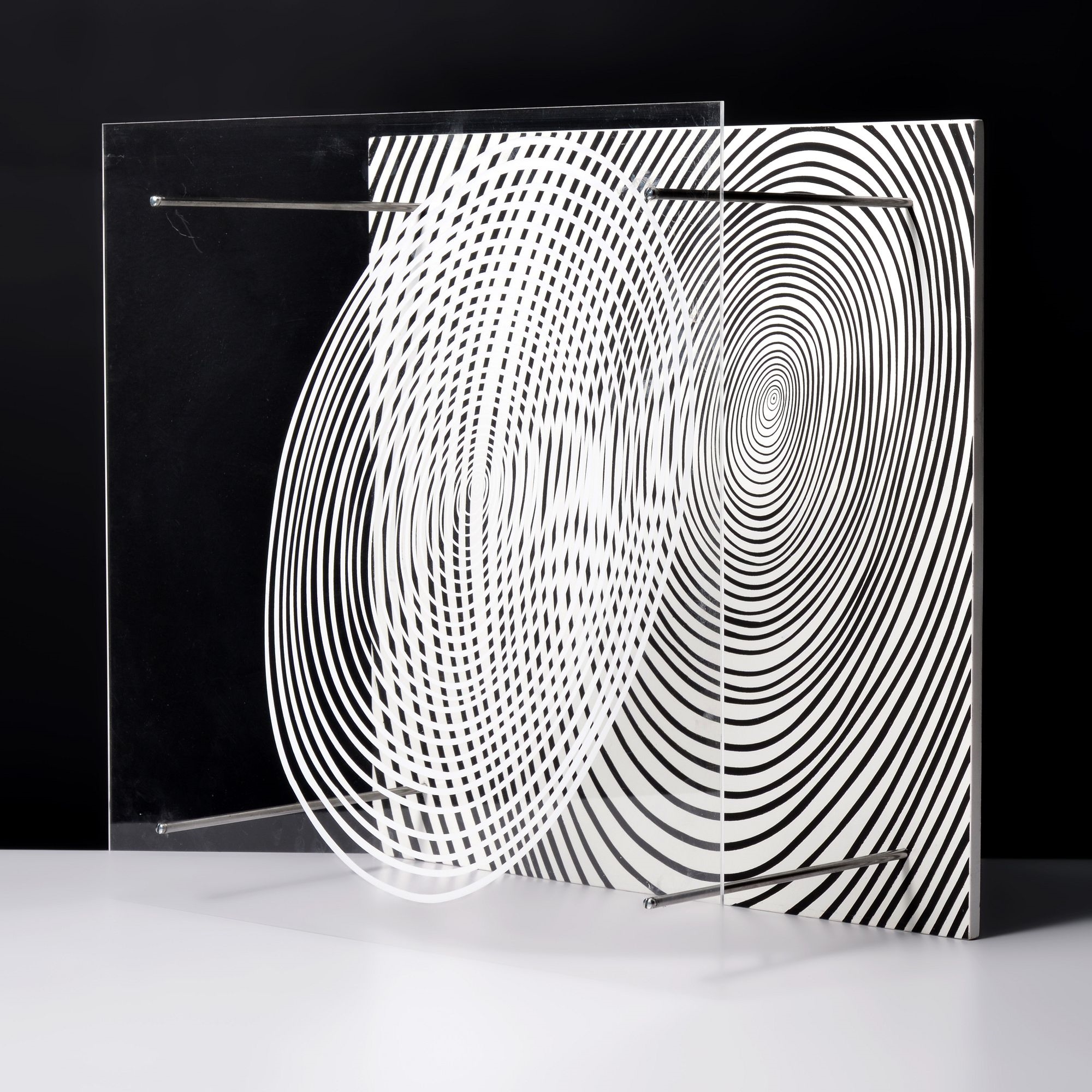 Jesus-Rafael Soto | Jesus Soto LA SPIRALE Op Art Sculpture (1958) | MutualArt