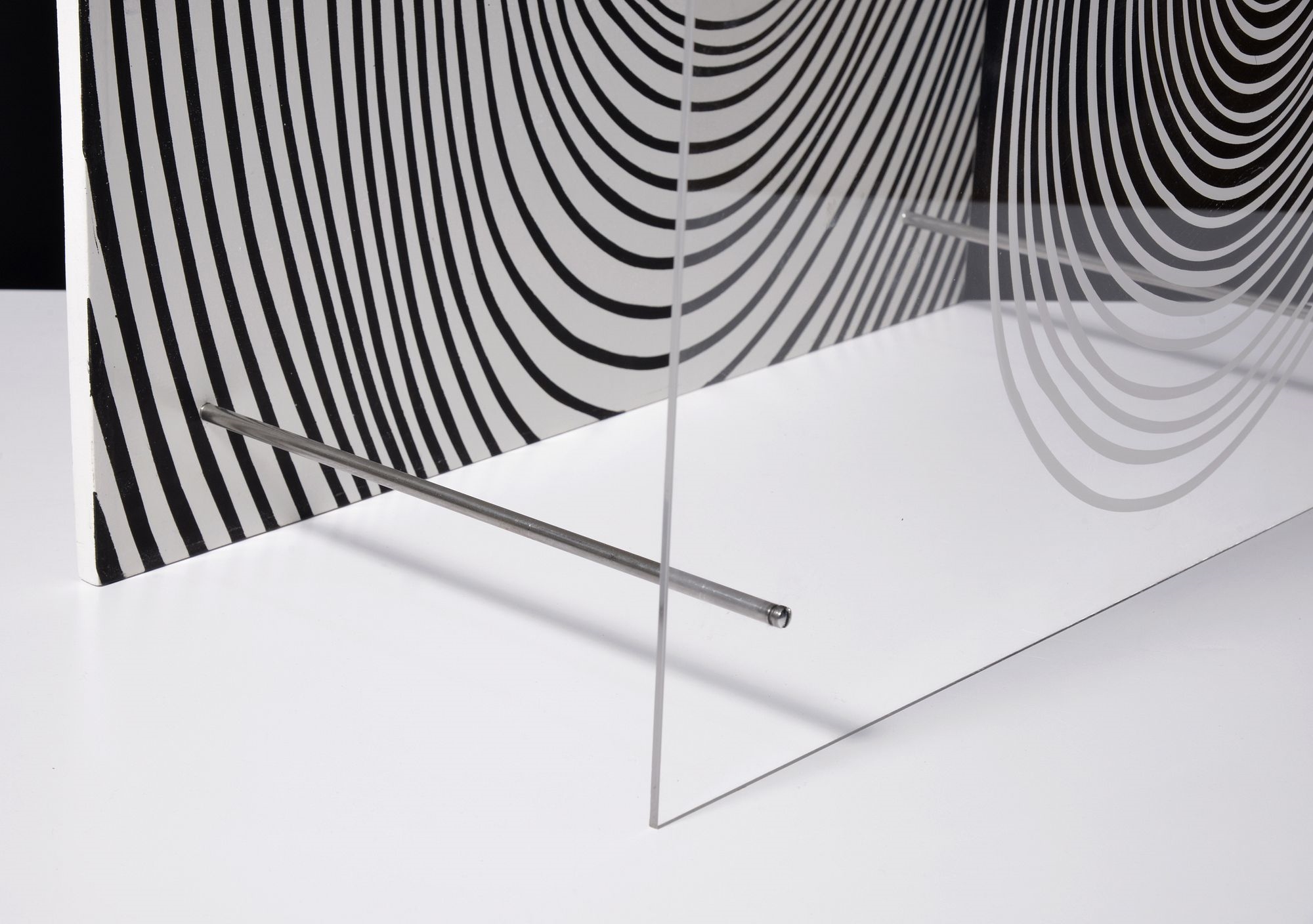 Jesus-Rafael Soto | Jesus Soto LA SPIRALE Op Art Sculpture (1958) | MutualArt