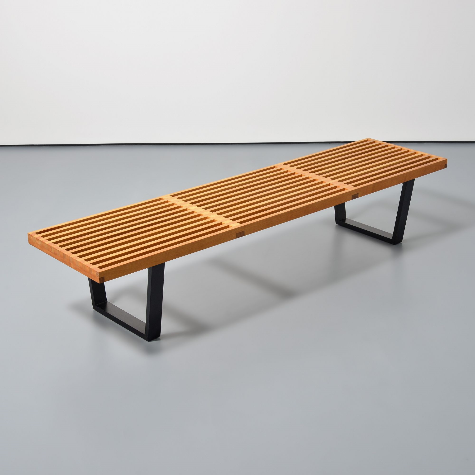 George Nelson | George Nelson & Associates Slatted Bench | MutualArt