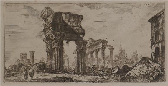 Giovanni Battista Piranesi | Temple of Jupiter Tonans | MutualArt