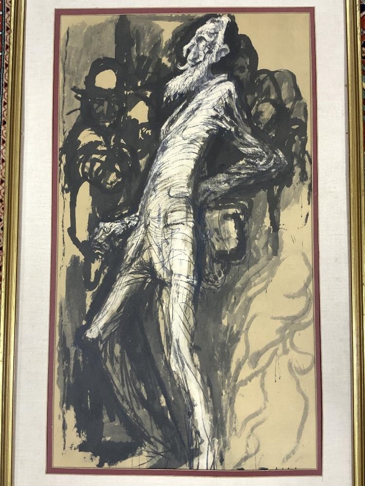 Felix Topolski | FELIX TOPOLSKI (1907 - 1989) FRAMED 110 X 70CMS ...