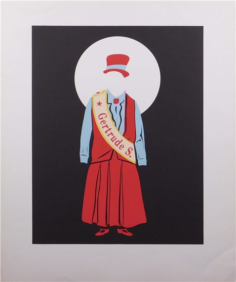 Robert Indiana | Gertrude Stein (1977) | MutualArt
