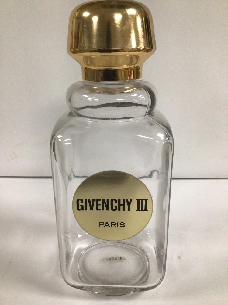 Givenchy | LARGE FACTICE/DUMMY PERFUME BOTTLE GIVENCHY III PARIS (EMPTY ...