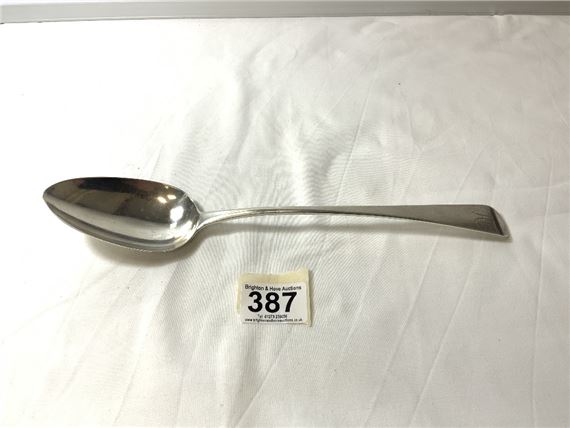 William Bateman II | GEORGE III HALLMARKED SILVER SERVING SPOON | MutualArt