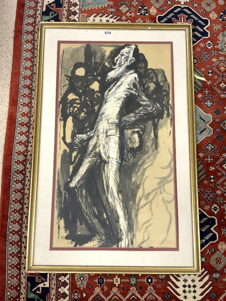 Felix Topolski | FELIX TOPOLSKI (1907 - 1989) FRAMED 110 X 70CMS ...